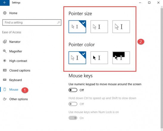 Cara Ubah Ukuran dan Warna Pointer Mouse di Windows 10 | Pugam
